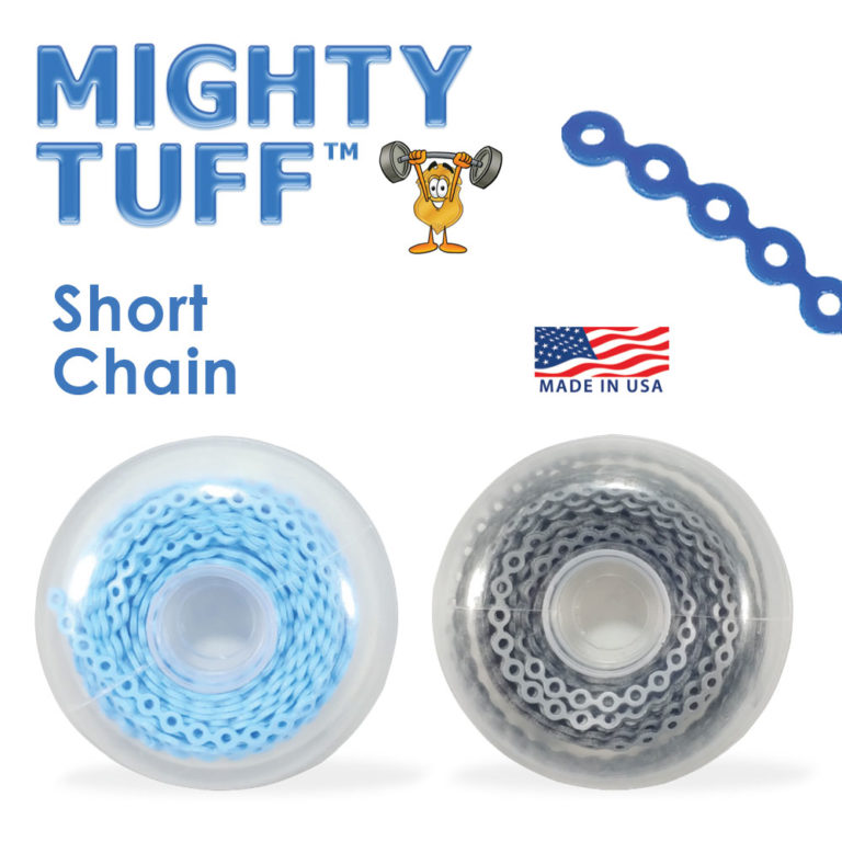 Mighty Tuff Power Chain – Short – Orthodontic Supply & Equipment Company