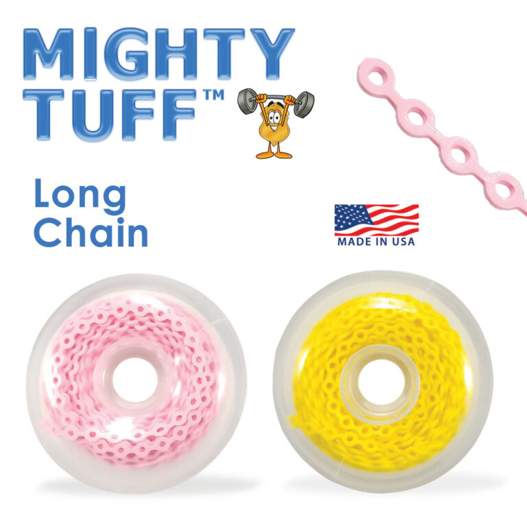 Mighty Tuff Power Chain – Long – Orthodontic Supply & Equipment Company