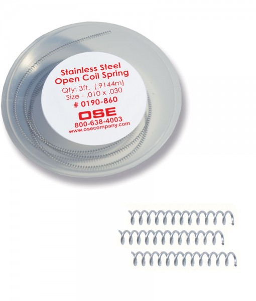 Stainless Steel Open Coil Springs | Orthodontic Supply & Equipment Company