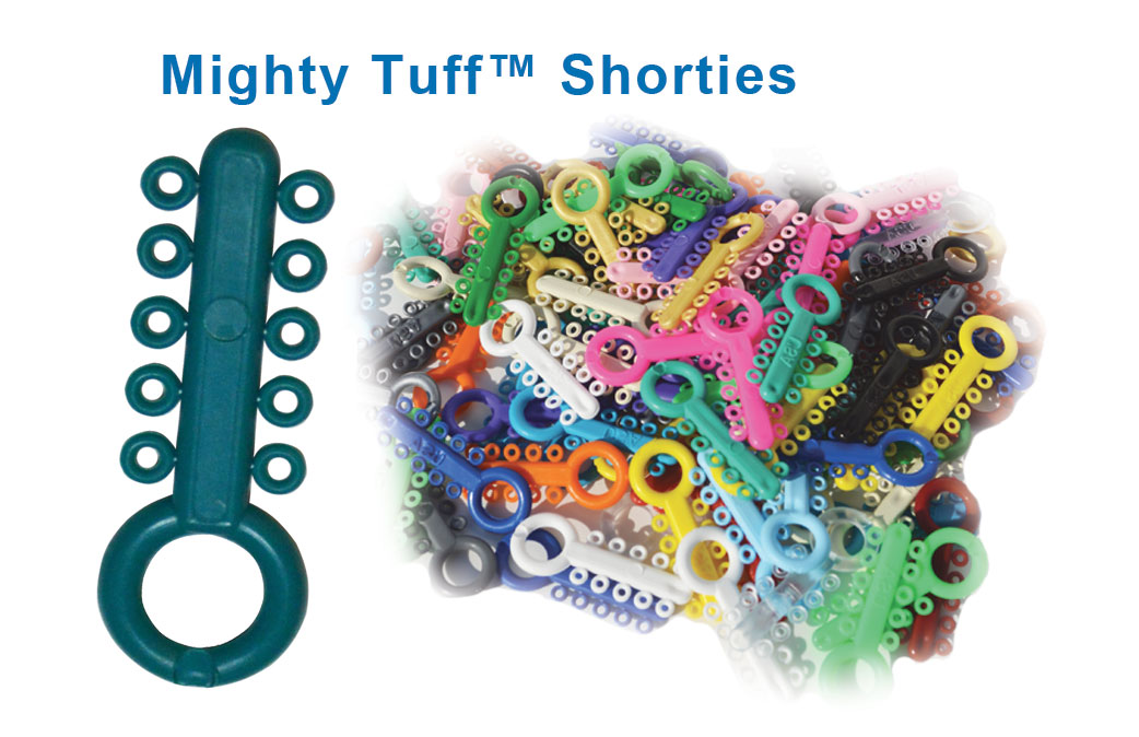 Mighty Tuff Bracket Ties – Shorties – Orthodontic Supply & Equipment ...