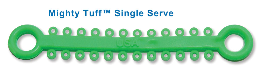 Mighty Tuff™ Ties – Single Serve | Orthodontic Supply & Equipment Company