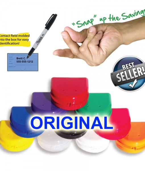 Snap Lock Retainer Cases – Original | Orthodontic Supply & Equipment ...