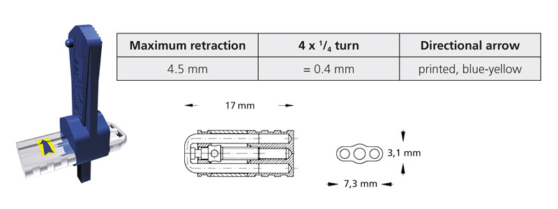Dentaurum Expansion Screws – Acrylic – Orthodontic Supply & Equipment ...