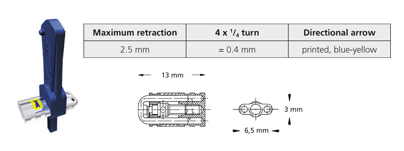 Dentaurum Expansion Screws – Acrylic – Orthodontic Supply & Equipment ...