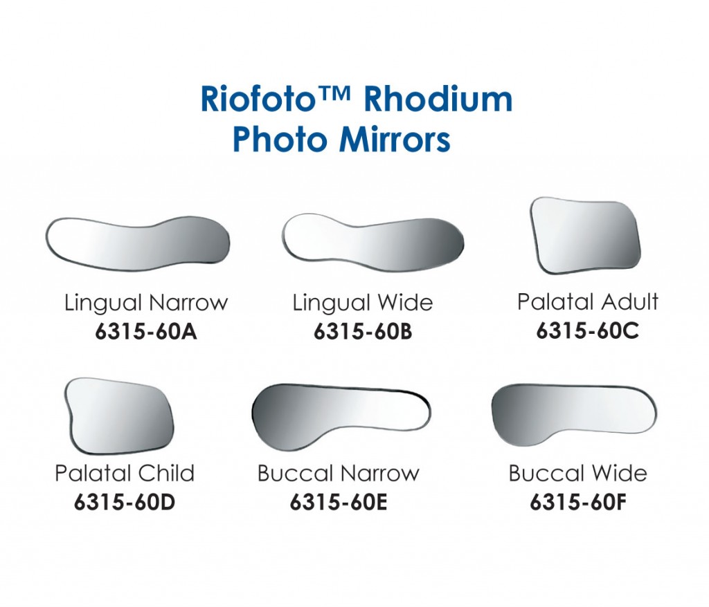 Riofoto – PixSure Rhodium Coated Photo Mirrors – Orthodontic Supply ...