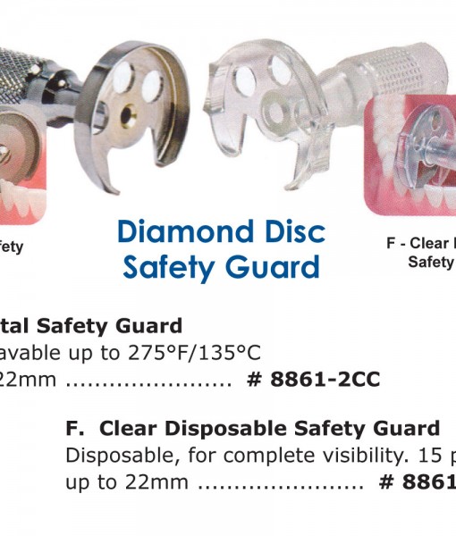 Galaxy Diamond Discs and Safety Guards | Orthodontic Supply & Equipment ...