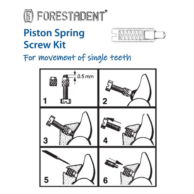 Piston Spring Screw Kit – Orthodontic Supply & Equipment Company