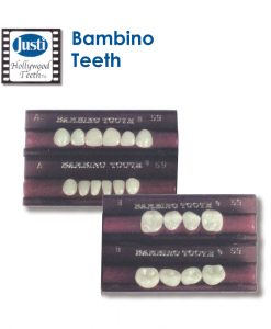 Dymon-Hue Plastic Teeth – Anterior 1 x 6 card – Orthodontic Supply ...